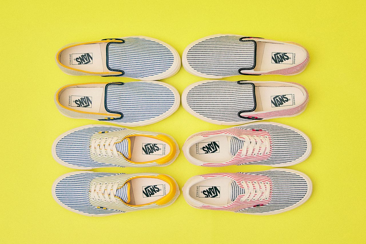 Vault by Vans Set Sail with Nautical-Striped 'Maritime' Pack - Sneaker ...