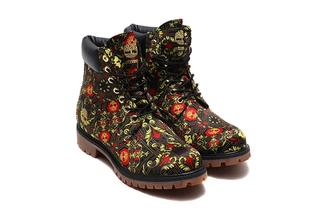 atmos Add a Scarf Motif to Timberland's Boots - Sneaker Freaker