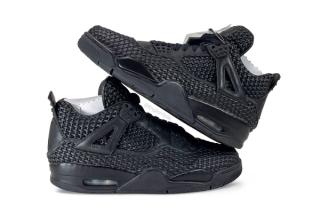 This Air Jordan 4 Woven Sample Could’ve Been a Luxe ‘Black Cat ...