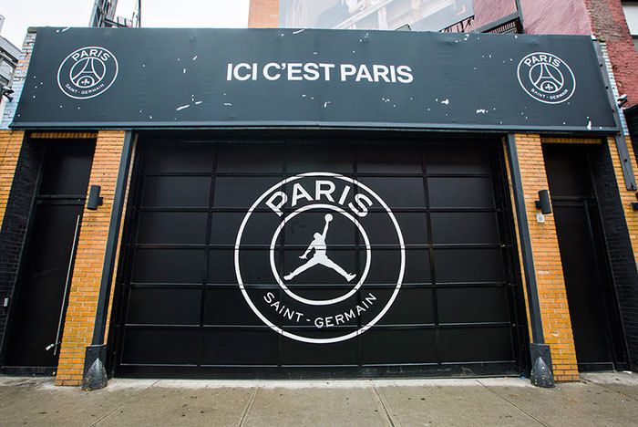 This Paris Saint-Germain x Jordan Pop-up in NYC is Insane - Industry News