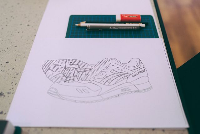 Event Recap: ASICS Sneaker Sketching Masterclass with GEL-Lyte III ...