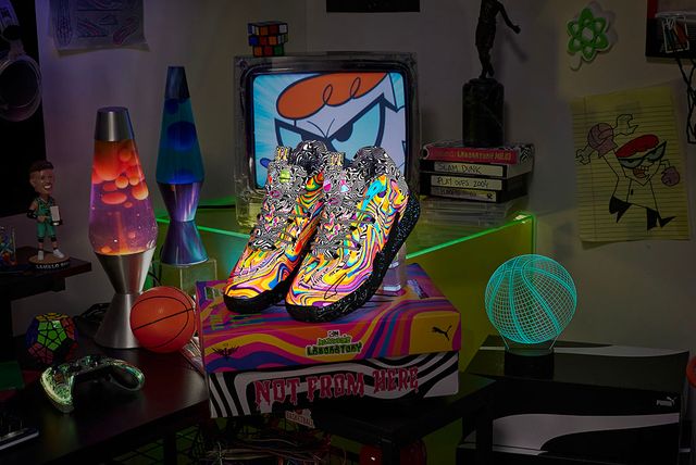 LaMelo Ball Experiments With the Dexter's Laboratory x PUMA MB.03 ...