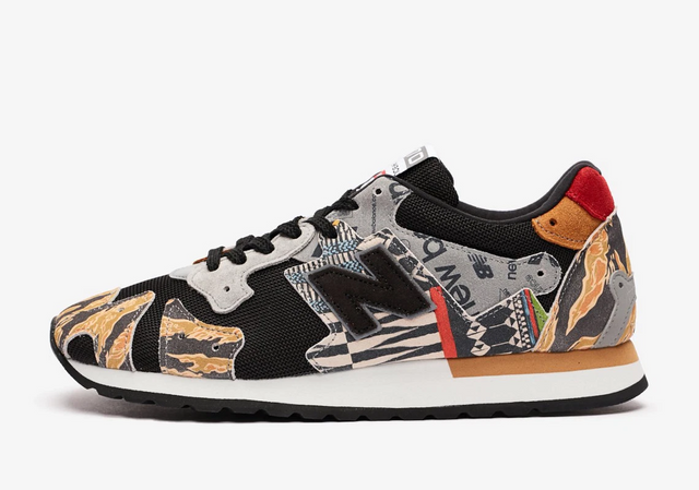 Sneakersnstuff Scrap Together a New Balance 770 Made From Cutoffs ...