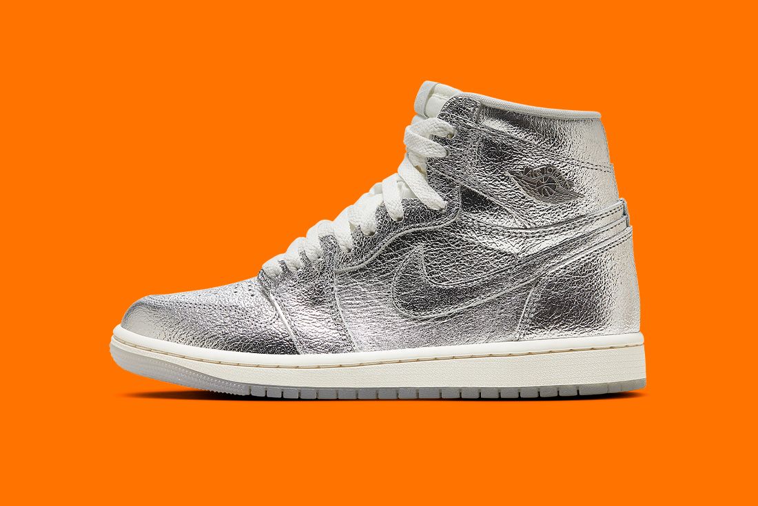 The Air Jordan 1 High OG WMNS Gets Chromed Out - Releases