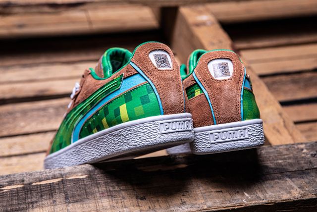 Closer Look: Minecraft x PUMA Suede Collaboration - Sneaker Freaker