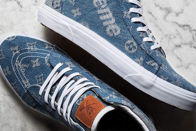 Supreme x Louis Vuitton Sk8-Hi's Exist - Sneaker Freaker