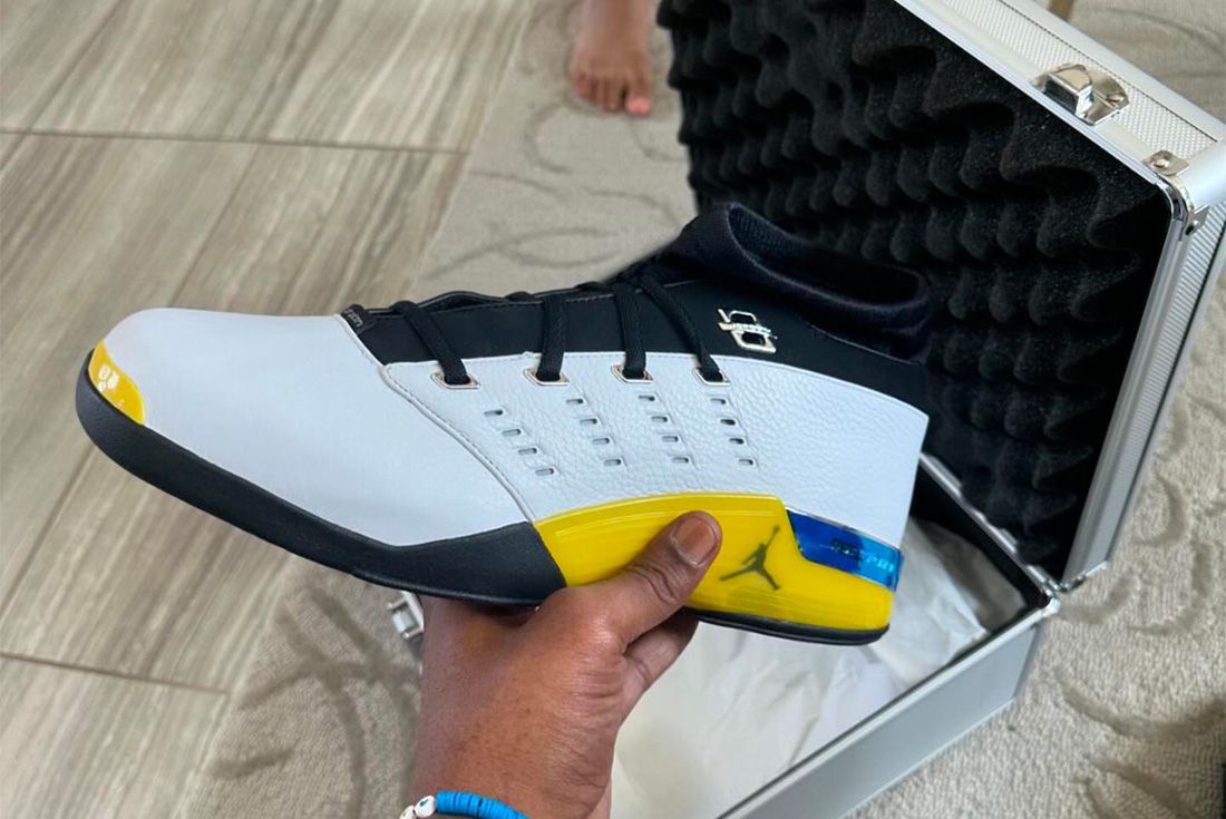 Official Look at the Air Jordan 17 Low 'Lightning' - Releases