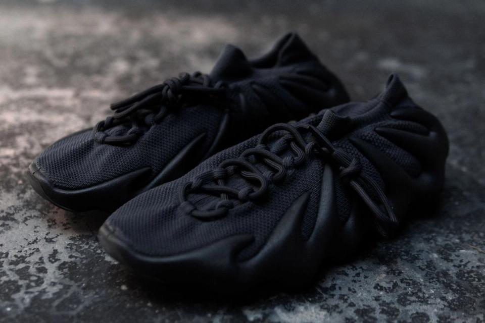 Up Close with the adidas Yeezy 450 'Utility Black' - Sneaker Freaker