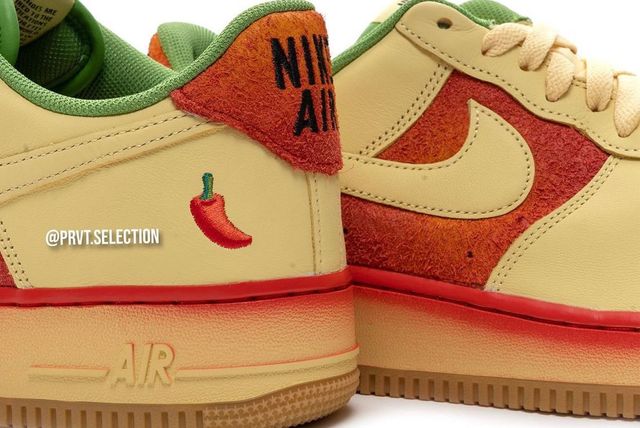 Release Date! Nike Air Force 1 ‘Chilli Pepper’ - Sneaker Freaker