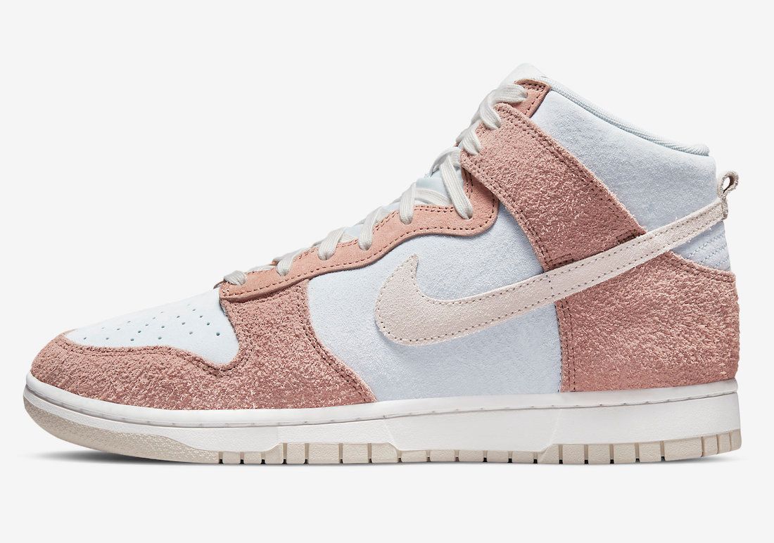 Official Images: Nike Dunk High 'Fossil Rose' - Sneaker Freaker