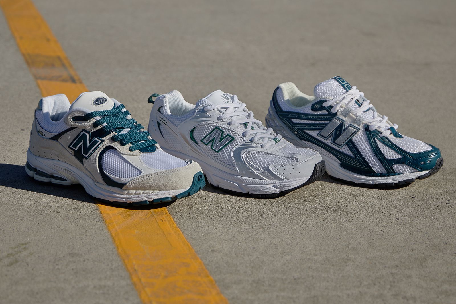 Teal Accents the Foot Locker-Exclusive New Balance Women's Collection ...