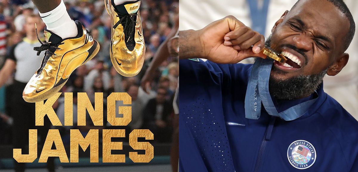 LeBron James Secures Olympic MVP in Golden Nike LeBron 22 PE - Industry ...