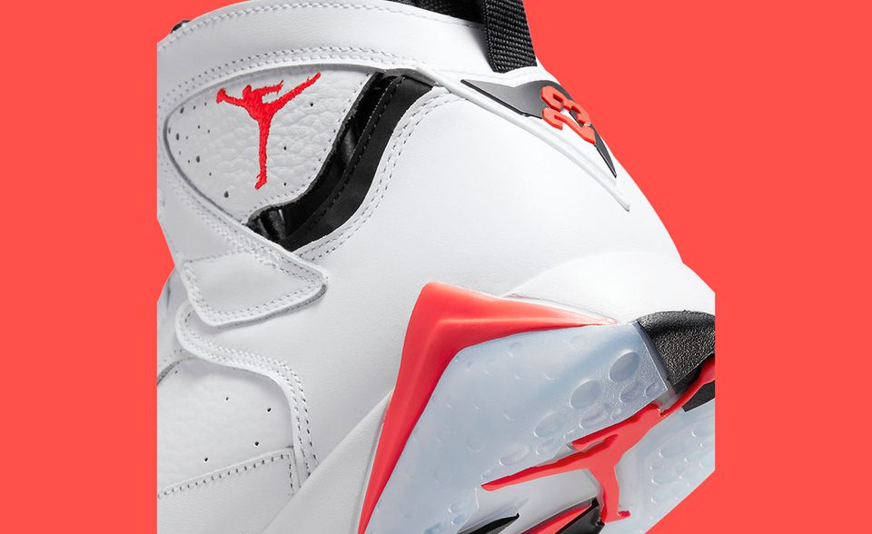 Infrared Accents the Air Jordan 7 - Sneaker Freaker
