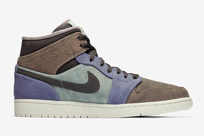 Air Jordan 1 Mid Looks Super in Suede