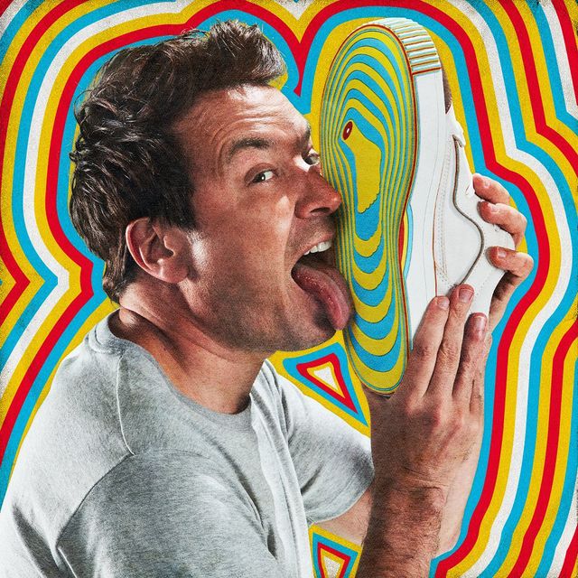 Jimmy Fallon Teams With MSCHF for the Gobstomper, a Colourful Sneaker ...