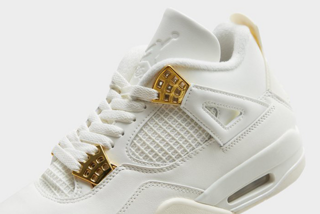 Finally, Here's an Official Look at the Air Jordan 4 ‘Metallic Gold ...