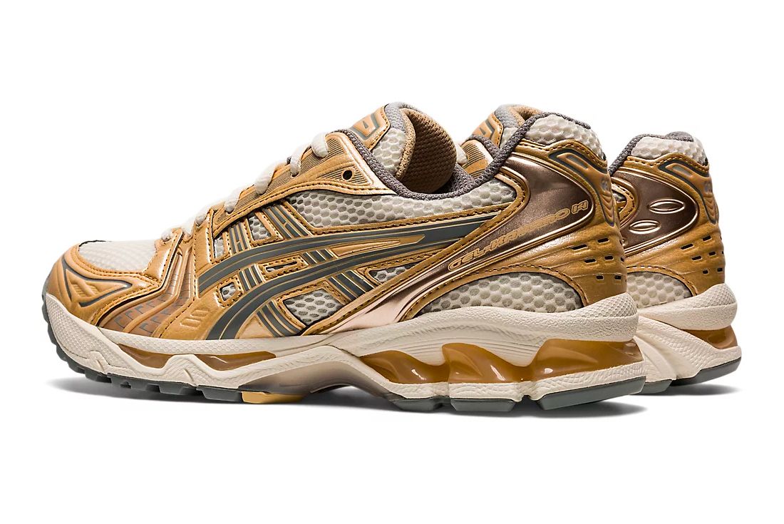 The ASICS GEL-Kayano 14 Goes for Gold - Sneaker Freaker