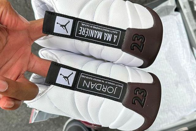 An Early Look at the Upcoming A Ma Maniére x Air Jordan 12 - Sneaker ...