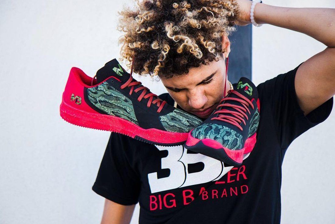 Big Baller Brand Gives Youngest Son First Signature Model - Releases