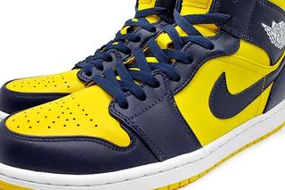 Air Jordan 1 (Michigan Wolverines) - Sneaker Freaker