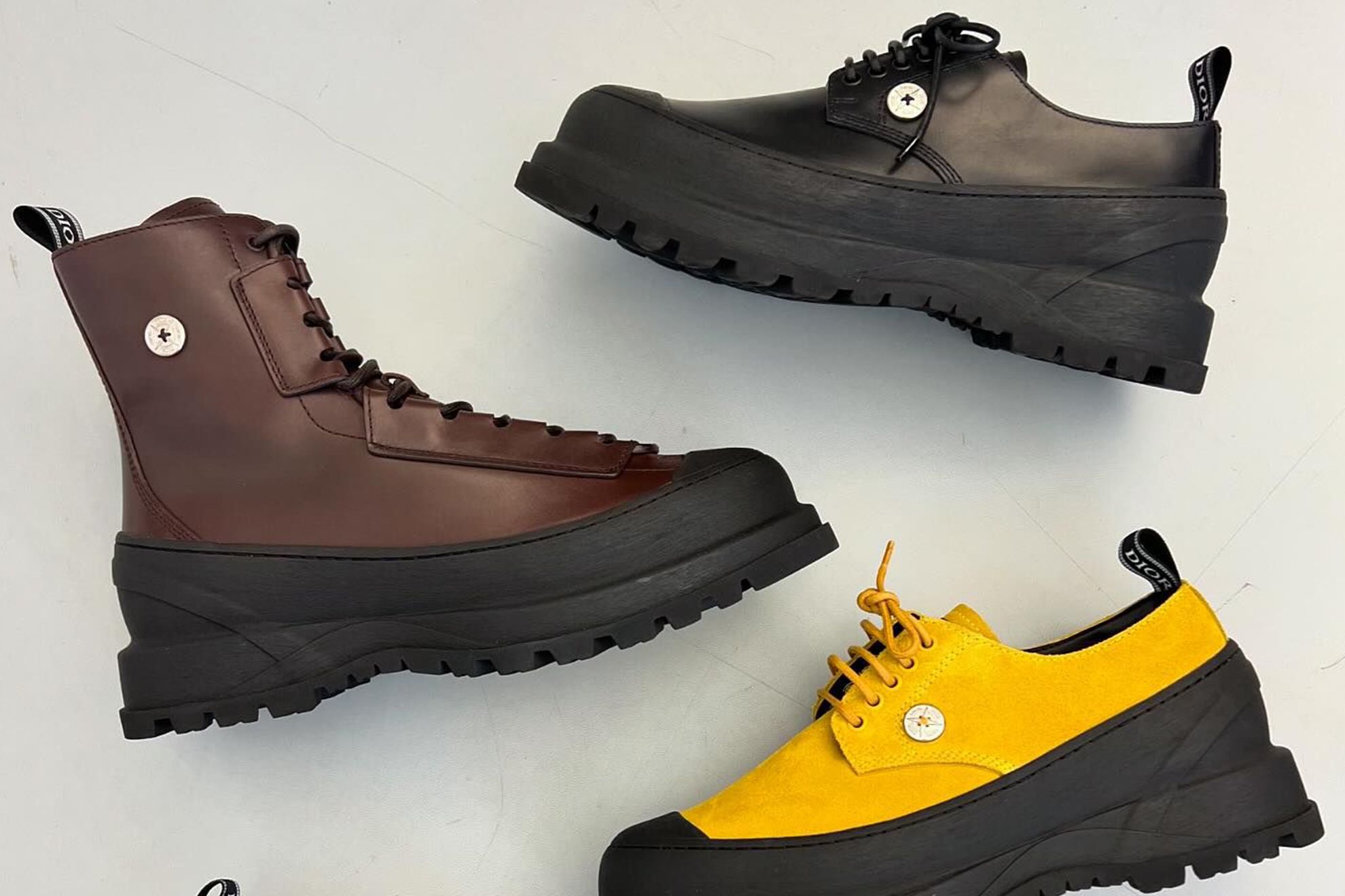 Thibo Denis Shares a Look at Stone Island x Dior Colab Footwear - Releases