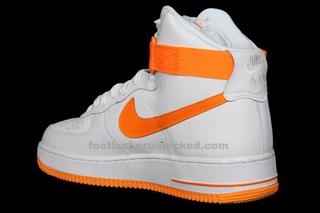 Nike Air Force 1 High (Vivid Orange) - Sneaker Freaker