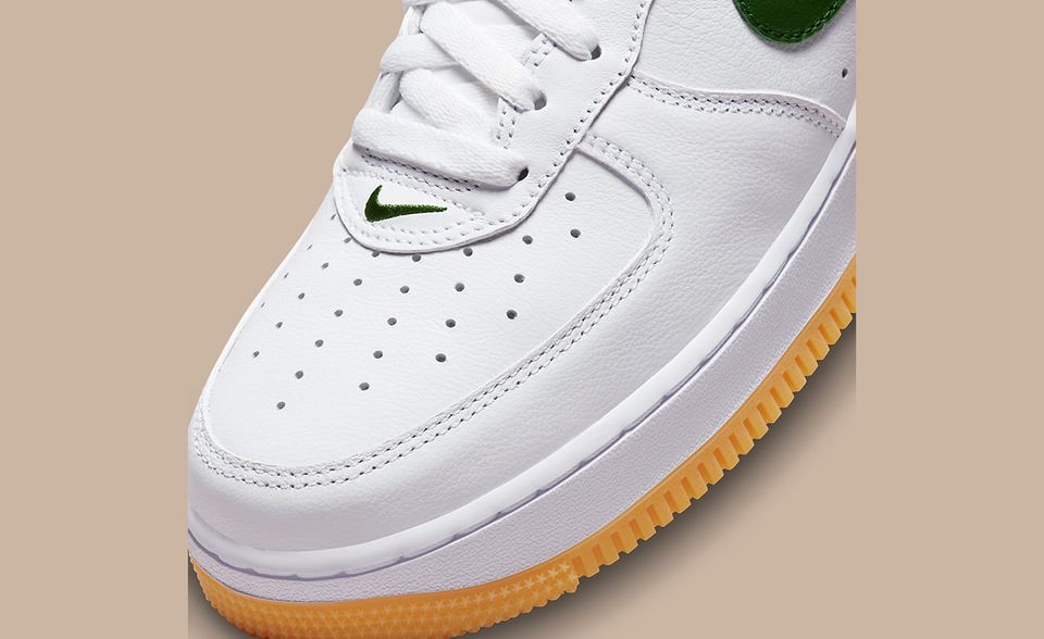 Green and Gum Accent the Nike Air Force 1 Low ‘Colour of the Month ...