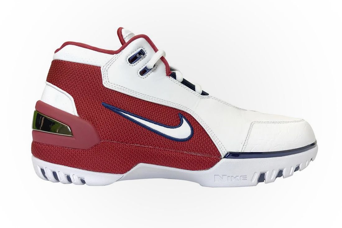 People Are Bidding Crazy Money For LeBron's First Retro - Sneaker Freaker