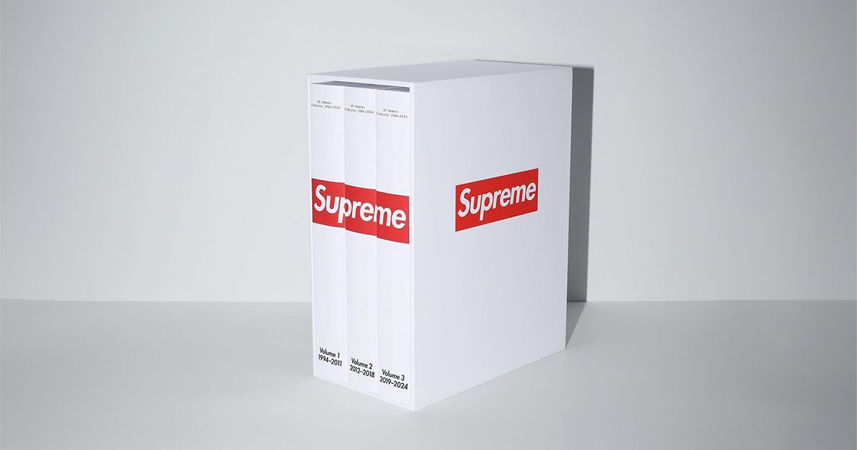 This New Supreme Book Catalogues 30 Years of T-Shirts - Industry News