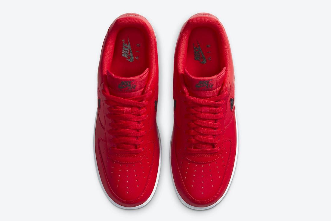 The Nike Air Force 1 Gets Riled Up in Red - Sneaker Freaker