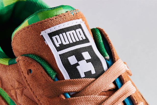 Closer Look: Minecraft x PUMA Suede Collaboration - Sneaker Freaker