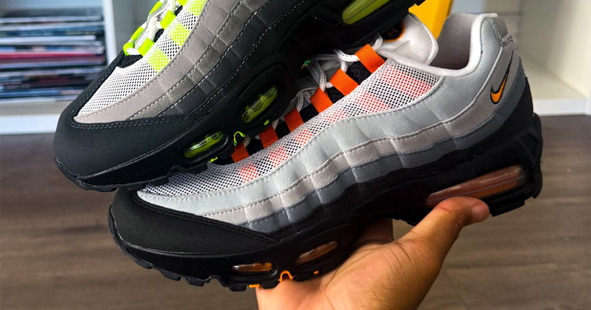 nike air max 95 bright mandarin big bubble price buy release date ...