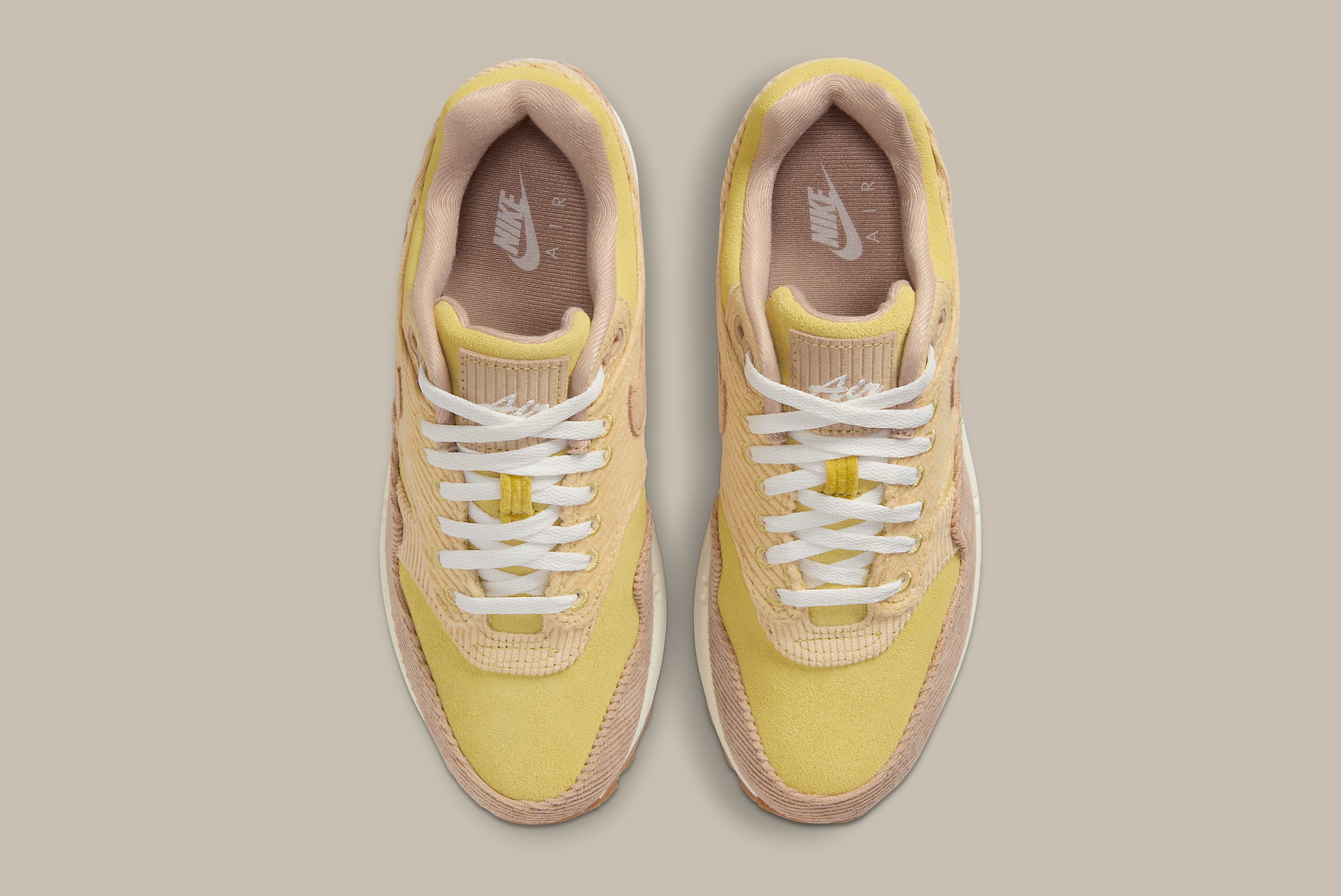 Get Cosy in Corduroy With the Air Max 1 'Buff Gold' - Sneaker Freaker
