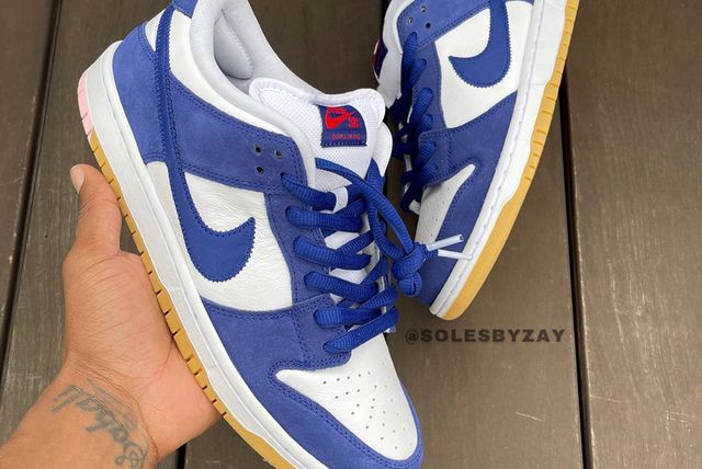 Release Date: Nike SB Dunk Low ‘LA Dodgers’ - Sneaker Freaker