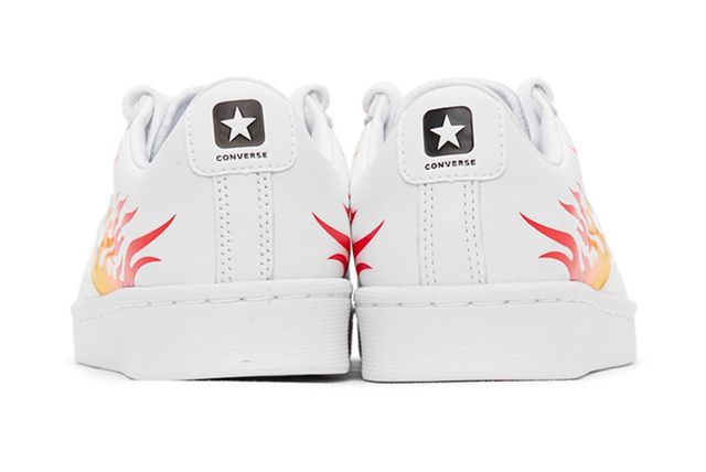 Complete Your Guy Fieri Cosplay with the Fiery Converse Pro Leather ...