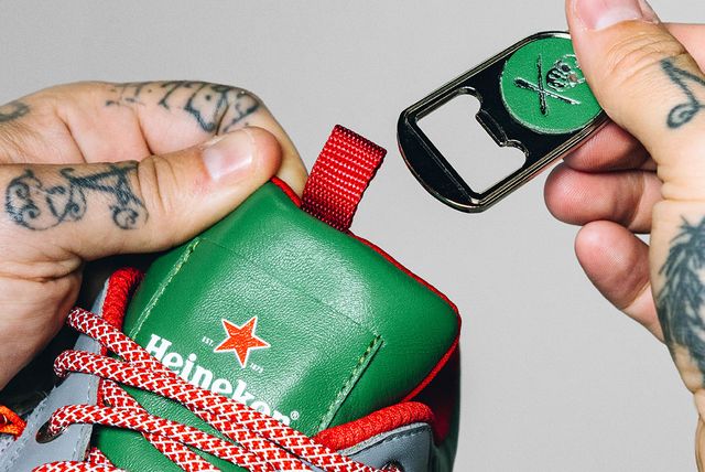 Heineken and The Shoe Surgeon Fill the ‘Heinekicks’ With Real Beer ...