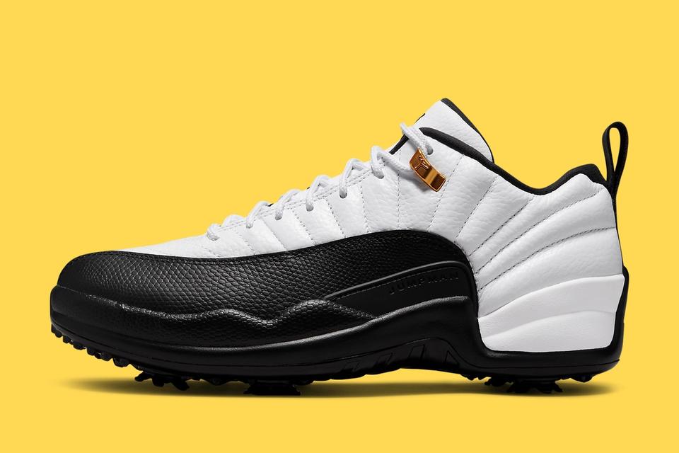 The Air Jordan 12 Low Golf Tees Off in 'Taxi' - Sneaker Freaker
