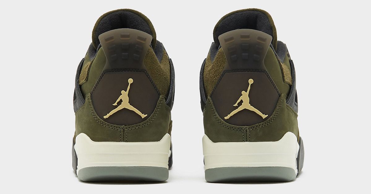 Official Look: Air Jordan 4 Craft ‘Medium Olive’ - Sneaker Freaker