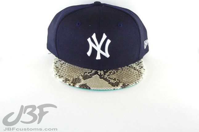 New Jbf Custom Snakeskin Snapbacks! - Sneaker Freaker