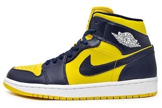 Air Jordan 1 (Michigan Wolverines) - Sneaker Freaker