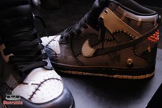 Diversitile X Nike Dunk High 'frankensteins' (Custom) - Sneaker Freaker
