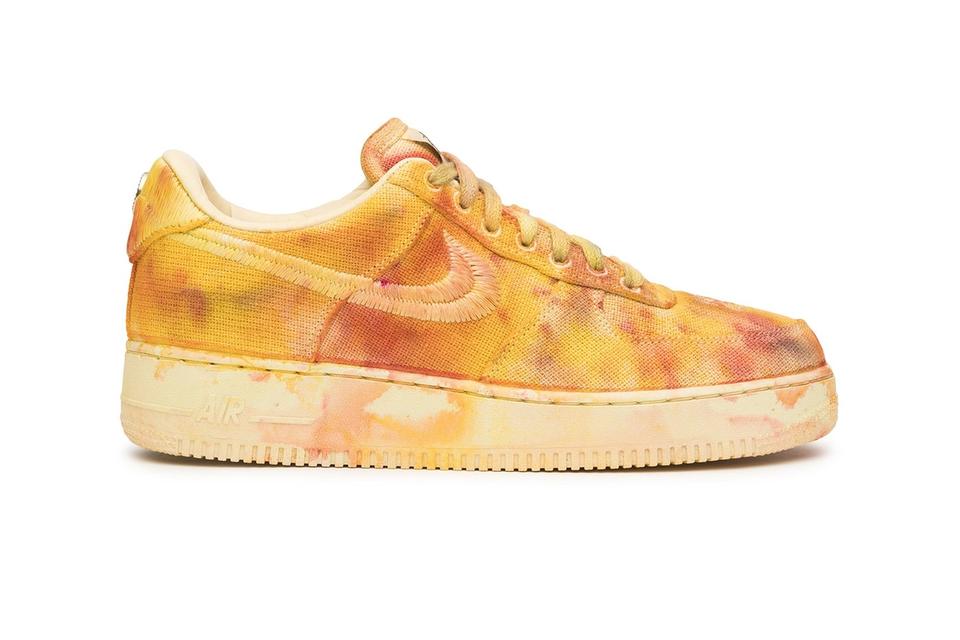 A Closer Look at Stussy's Hand-Dyed Nike Air Force 1 Collaboration ...