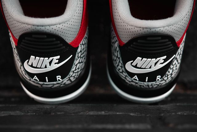 The Air Jordan 3 'Red Cement' Fires Up in Family Sizes at JD Sports ...