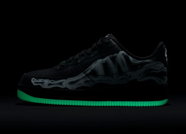 Nike Prepare for Halloween with Another Skeleton Air Force 1 - Sneaker ...