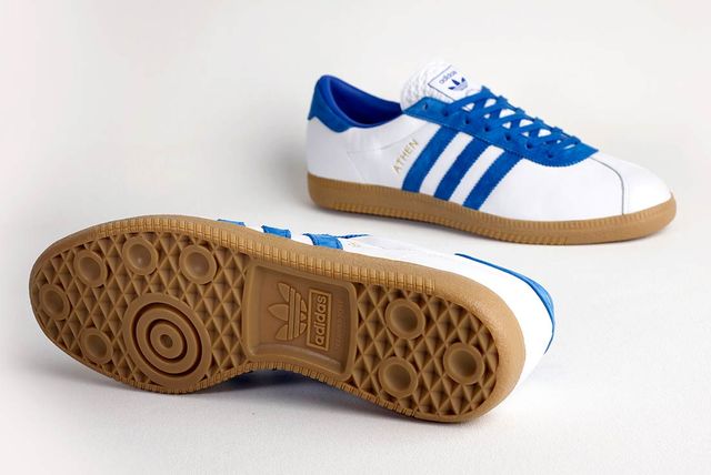 adidas Athen Size? Exclusive (White/Blue) - Sneaker Freaker