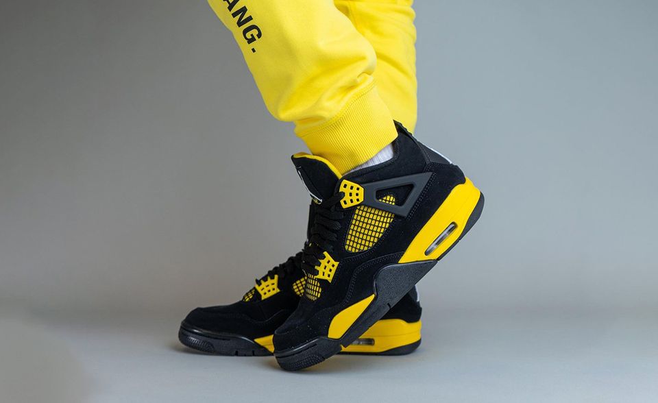 Where to Buy the 2023 Air Jordan 4 ‘Thunder’ Retro - Sneaker Freaker