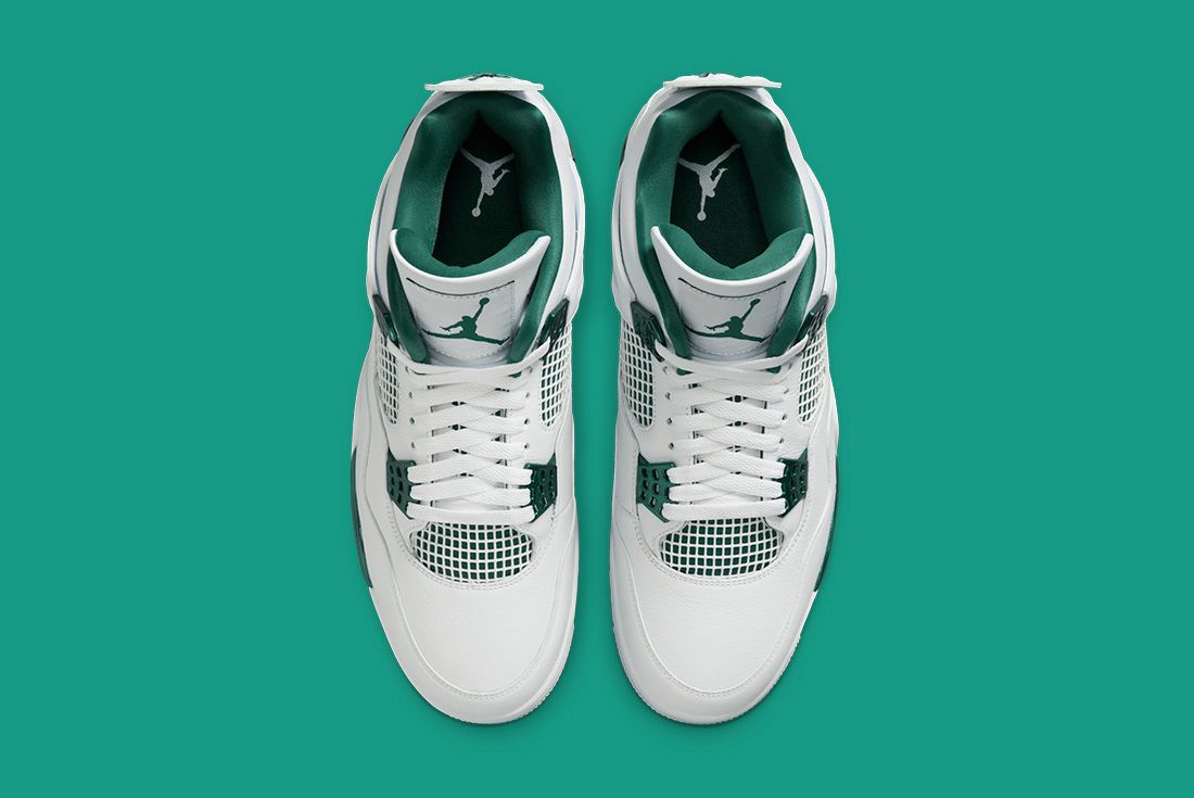 'Oxidised Green' Accents the Air Jordan 4 - Releases