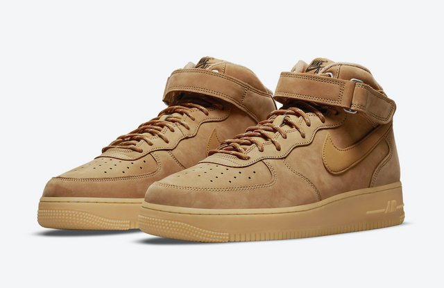 The Nike Air Force 1 Mid 'Flax' is Cropping Up Again - Sneaker Freaker
