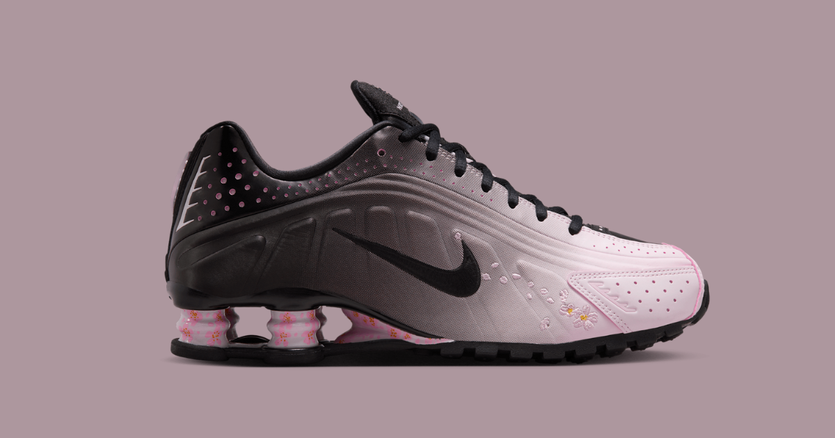 The Nike Shox R4 'Sakura' Blooms Just in Time for Cherry Blossom Season ...