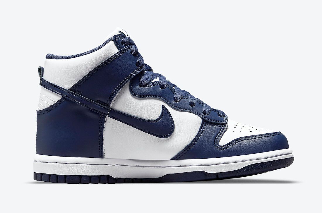 The Nike Dunk High is All Gravy in 'Navy'